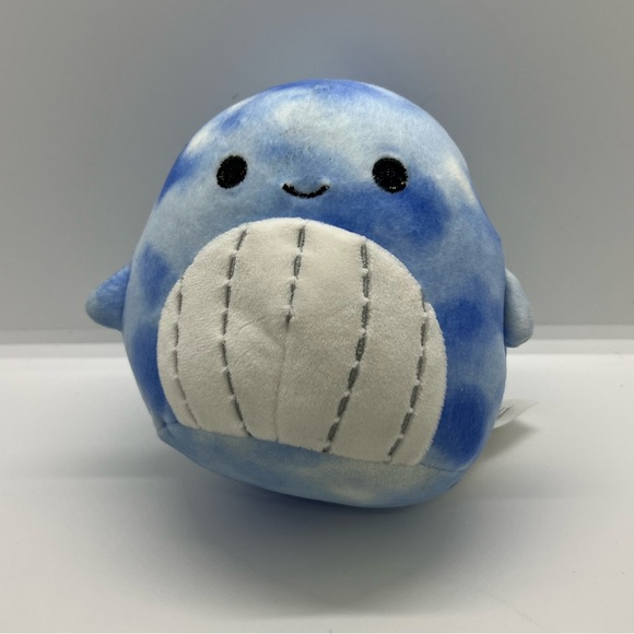 Toys | Squishmallow 5 Inch Blue Samir Whale Plush Toy | Poshmark